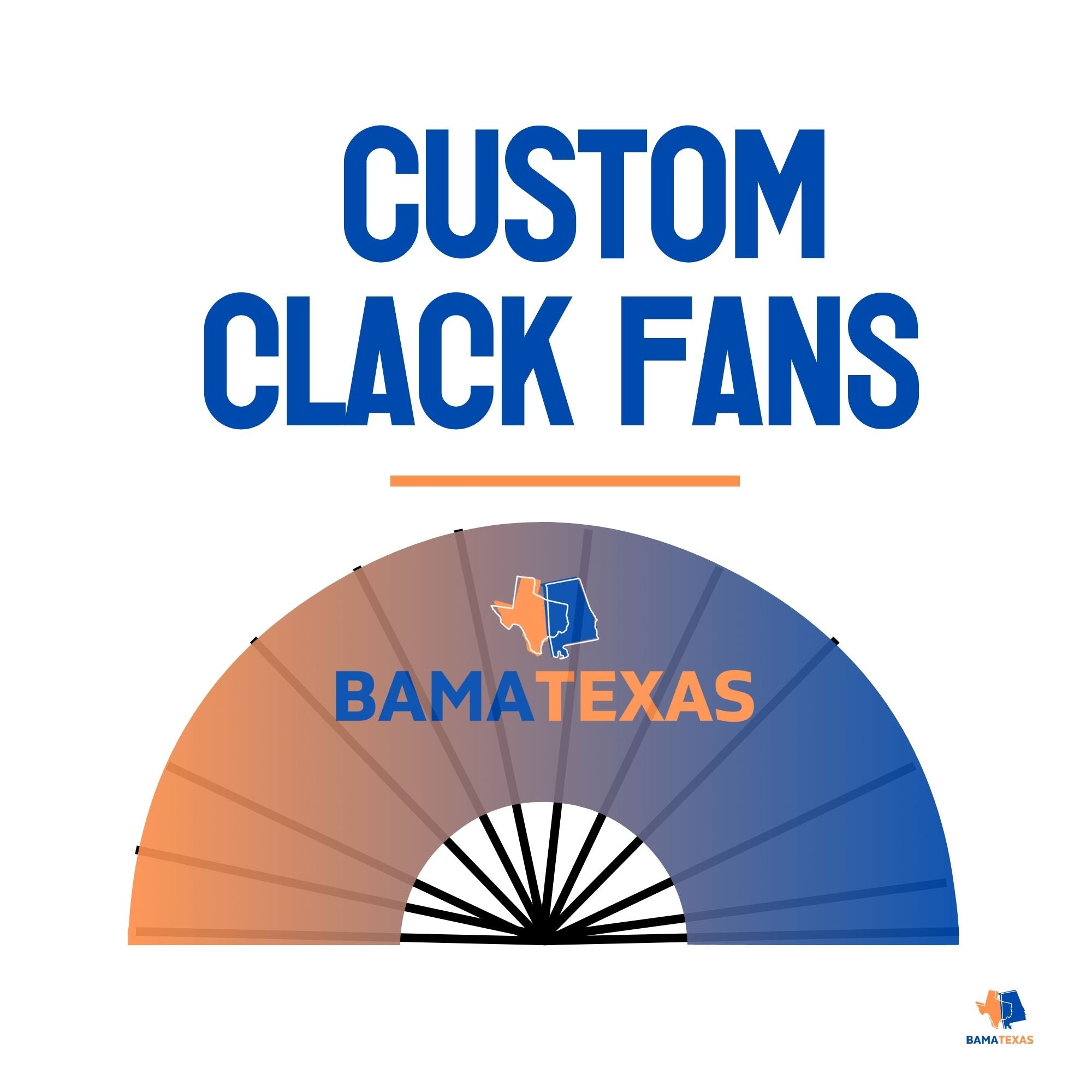 Custom Clack Fan – BamaTexas